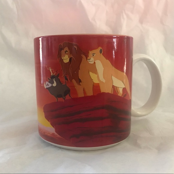 Disney | Dining | Vintage Disney The Lion King Mug Simba And Nala On ...
